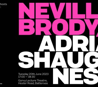 Graphic design: the conversation. With Professor Neville Brody and ...