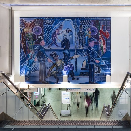 Denzil Forrester on developing his painting Three Wicked Men at the RCA ...