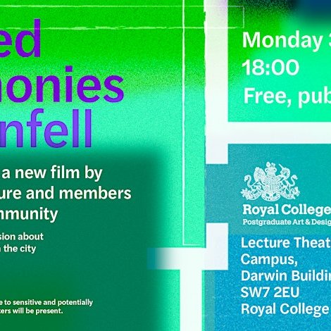 Situated Testimonies of Grenfell | Royal College of Art